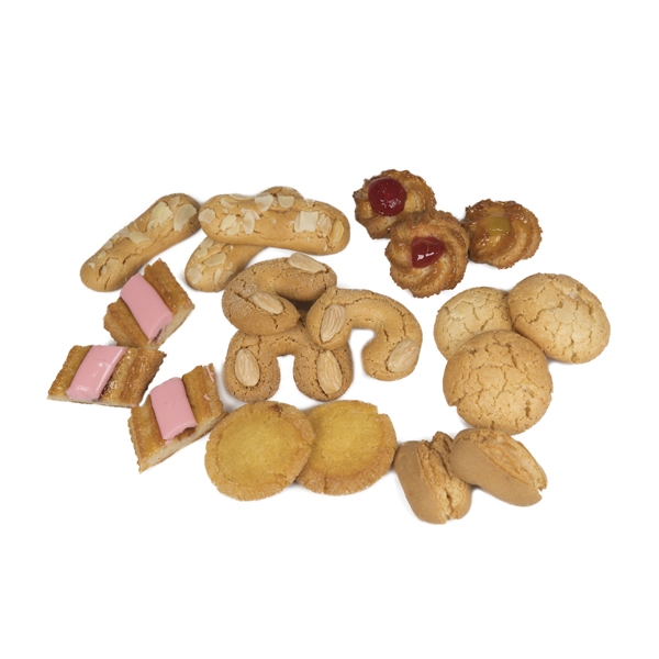 Amandelkoekjes (250 gram) (glutenarm) - Banketbakkerij Teunissen